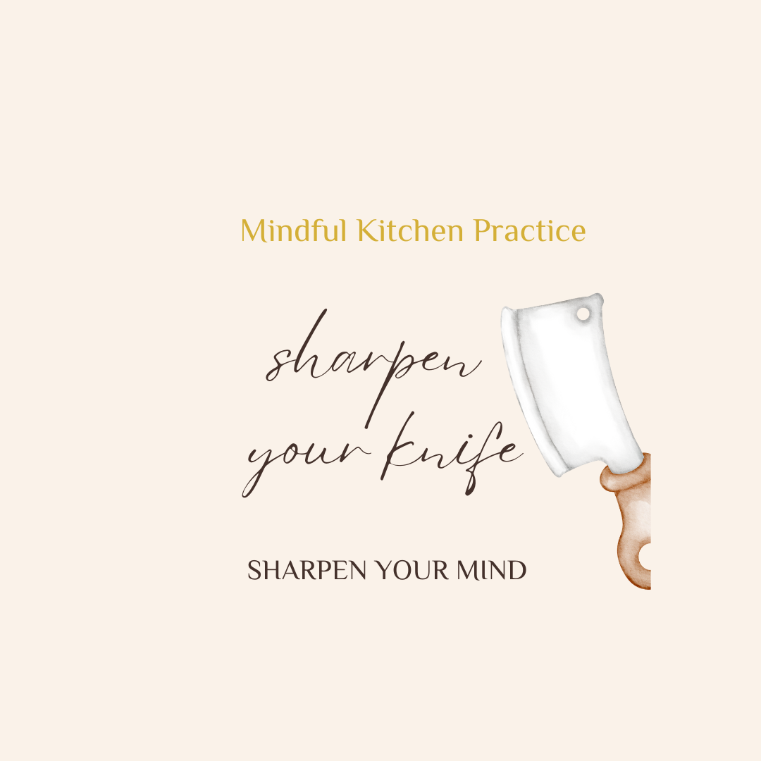 Sharpen your Knife, Sharpen your Mind - Claudia Victoria